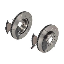 Brembo Bremsensatz-Vorderachse MAX LINE / STANDARD SK8K0F27X7 Bremsensatz, Scheibenbremse vorne rechts links innenbel&uuml;ftet 312mm f&uuml;r SKODA VW (SVW) SE