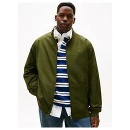 Tommy Hilfiger Big & Tall Blouson "BT-HARRINGTON", Herren, Gr. 3XL, arctic spruce, Web, Obermaterial: 54% Elastomultiester, 46% Polyester, TOMMY HILFIGER BIG & TALL, normal, elastischer Bund, Jacken Blouson, Gro&szlig;e Gr&ouml;&szlig;en, elastische Abschl&uuml;ssen am &Auml;rmel und Saum
