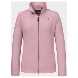 Sch&ouml;ffel Fleecejacke SCH&Ouml;FFEL "Fleece Jacket Leona3", Damen, Gr. 40, 3105, rosa, Oberstoff: 100% Polyester, regular fit, hoch geschlossener Ausschnitt, Jacken Fleecejacke