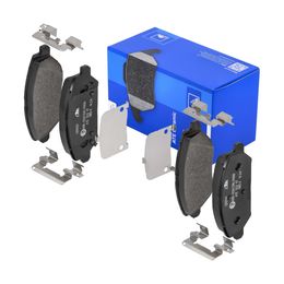 ATE Bremsbelagsatz, Scheibenbremse 13.0470-5510.2 vorne rechts links mit Zubeh&ouml;r f&uuml;r HYUNDAI KIA 58101-G4A00 58101-G4A10
