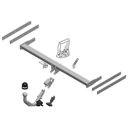 BRINK Anh&auml;ngevorrichtung BMA 584800 R&uuml;ckseite mit abnehmbarem Kugelkopf f&uuml;r SKODA