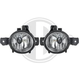 DIEDERICHS Nebelscheinwerfersatz HD Tuning 1280488 mit Gl&uuml;hlampe f&uuml;r BMW 63176924655 63176924656