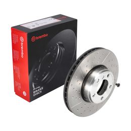 Brembo Bremsscheibe TWO-PIECE DISCS LINE 09.C398.13 vorne rechts links 340mm f&uuml;r BMW (BRILLIANCE) 34106797602 34116797602