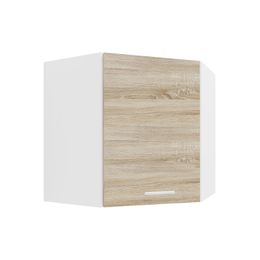 ebuy24 K&uuml;chenoberschrank Esilo Wei&szlig; 57 x 57 cm | Gr.: onesize