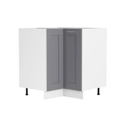ebuy24 K&uuml;chenunterschrank Colura Grau 76 x 76 cm | Gr.: onesize