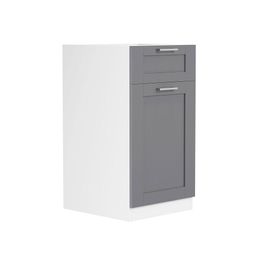 ebuy24 K&uuml;chenunterschrank Colura Grau 40 x 46 cm | Gr.: onesize