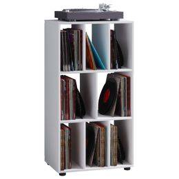ebuy24 LP Regal Schaltino Wei&szlig; 60 x 36 cm | Gr.: onesize