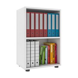 ebuy24 B&uuml;roregal Ulas2 2 Wei&szlig; 49 x 32 cm | Gr.: onesize
