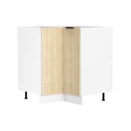 ebuy24 K&uuml;chenunterschrank Fasola Eiche 76 x 76 cm | Gr.: onesize