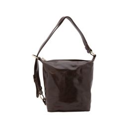 Viola Castellani Beuteltasche in DARK BROWN | Gr.: onesize
