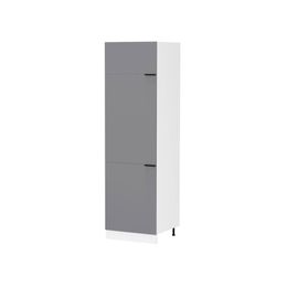 ebuy24 K&uuml;chenhochschrank Fasola Grau 60 x 57 cm | Gr.: onesize
