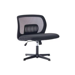 ABRIHOME B&uuml;rostuhl 360&deg; drehbar und h&ouml;henverstellbar Mesh, Schwarz | Gr.: onesize