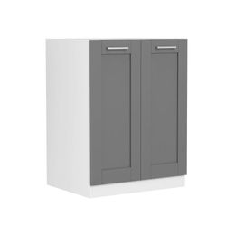 ebuy24 K&uuml;chenunterschrank Colura Grau 60 x 46 cm | Gr.: onesize