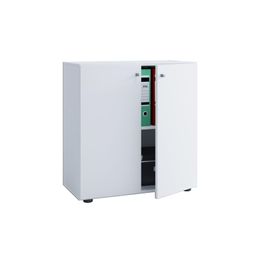 ebuy24 Kommode Lona Universalschrank Wei&szlig; 70 x 40 cm | Gr.: onesize