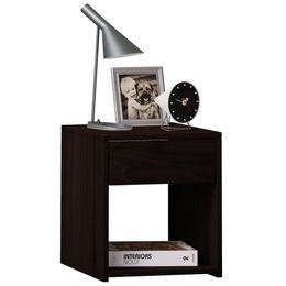 ebuy24 Nachttisch Sledo Mini Braun 35 x 35 cm | Gr.: onesize