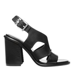Michael Kors Sandaletten mit Absatz - Raven Block Heeled Sandal - Gr. 39 (EU) - in Schwarz - f&uuml;r Damen