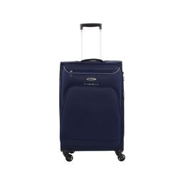 d&n D&N Travel Line 6404 - 4-Rollen-Trolley M 68 cm (blau) in blau | Gr.: onesize