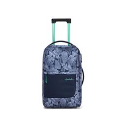 Satch Flow - 2-Rollen Kabinentrolley S 54 cm (pure jade green) in tropic blue | Gr.: onesize