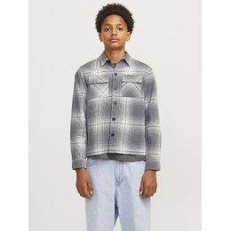 Jack & Jones JACK & JONES Junior Overshirt in Asphalt | Gr.: 140