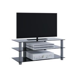 ebuy24 TV M&ouml;bel Zumbo Silber 112 x 40 cm | Gr.: onesize