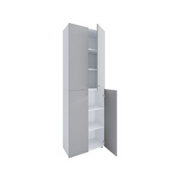 ebuy24 Schuhschrank Lona2XLDT wei&szlig; Wei&szlig; 70 x 39 cm | Gr.: onesize