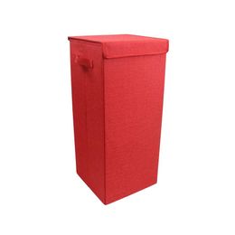 ebuy24 W&auml;schekorb DresoL Rot 30 x 30 cm | Gr.: onesize