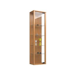 ebuy24 Vitrinenschrank Stano Wei&szlig; 33 x 18 cm | Gr.: onesize