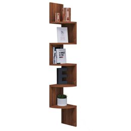 ebuy24 Eckregal Mintis Braun 20 x 20 cm | Gr.: onesize