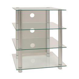 ebuy24 TV M&ouml;bel Blados Silber 59 x 49 cm | Gr.: onesize