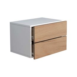 ebuy24 Nachttisch UsalL 4 Wei&szlig; 45 x 32 cm | Gr.: onesize
