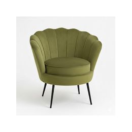 ebuy24 Sessel Nice Gr&uuml;n 83 x 76 cm | Gr.: onesize