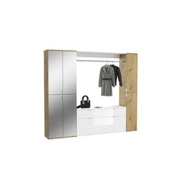 ebuy24 Garderobenm&ouml;bel ProjektX Eiche 212 x 34 cm | Gr.: onesize