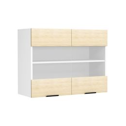 ebuy24 K&uuml;chenoberschrank Fasola Eiche 80 x 31 cm | Gr.: onesize