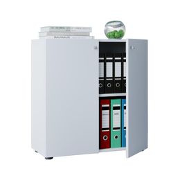 ebuy24 B&uuml;roschrank Vandol Mini Wei&szlig; 70 x 39 cm | Gr.: onesize