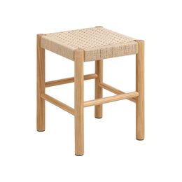 ebuy24 Hocker Alvin Wei&szlig; 35 x 35 cm | Gr.: onesize