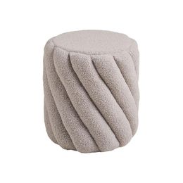 ebuy24 Pouf Freja Grau 38 x 38 cm | Gr.: onesize