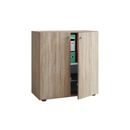 ebuy24 Kommode Lona Universalschrank Eiche Dekor 70 x 40 cm | Gr.: onesize