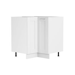 ebuy24 K&uuml;chenunterschrank Colura Wei&szlig; 76 x 76 cm | Gr.: onesize