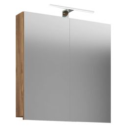 ebuy24 Spiegelschrank VCB1 Eiche Dekor 60 x 12 cm | Gr.: onesize