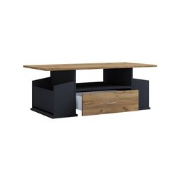 ebuy24 Couchtisch Junata dekor Anthrazit 110 x 52 cm | Gr.: onesize