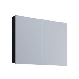 ebuy24 Spiegelschrank VCB1 Schwarz 60 x 12 cm | Gr.: onesize