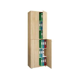 ebuy24 B&uuml;roschrank Lona2XLDT Eiche Eiche 70 x 39 cm | Gr.: onesize