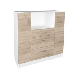 ebuy24 K&uuml;chenregale Esilo Eiche 109 x 40 cm | Gr.: onesize