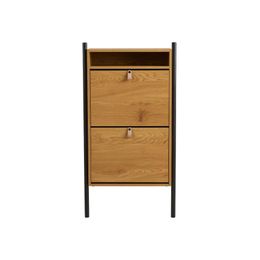 ebuy24 Schuhschrank Elna Eiche 26 x 62 cm | Gr.: onesize