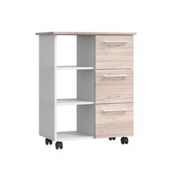 ebuy24 K&uuml;chenm&ouml;bel Esilo Wei&szlig; 68 x 38 cm | Gr.: onesize