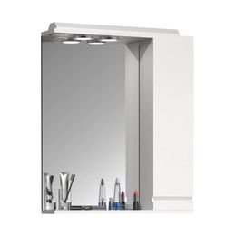 ebuy24 Spiegelschrank SiloraL Wei&szlig; 60 x 14 cm | Gr.: onesize