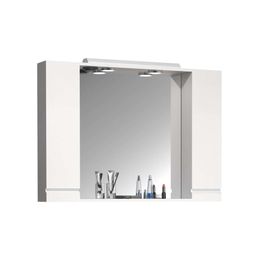 ebuy24 Spiegelschrank SiloraXL Wei&szlig; 100 x 14 cm | Gr.: onesize