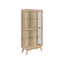 ebuy24 Vitrinenschrank Marte Wei&szlig; 94 x 40 cm | Gr.: onesize