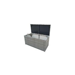 ebuy24 Kissenbox London Grau 130 x 60 cm | Gr.: onesize