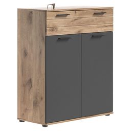 ebuy24 Schuhschrank Mason Eiche Dekor 90 x 37 cm | Gr.: onesize